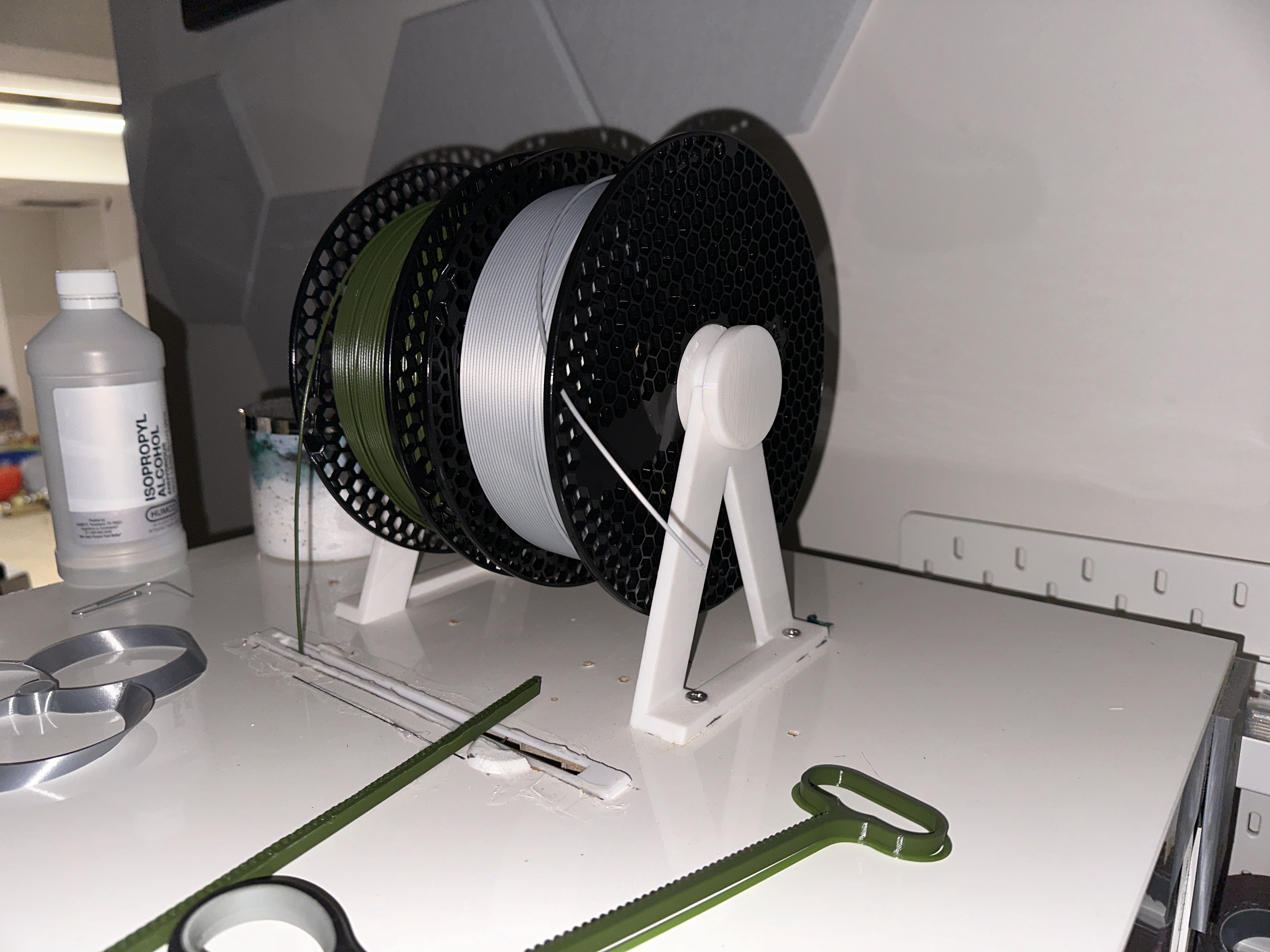 Filament Holder for Lack Enclosure by Hagos | Download free STL model ...