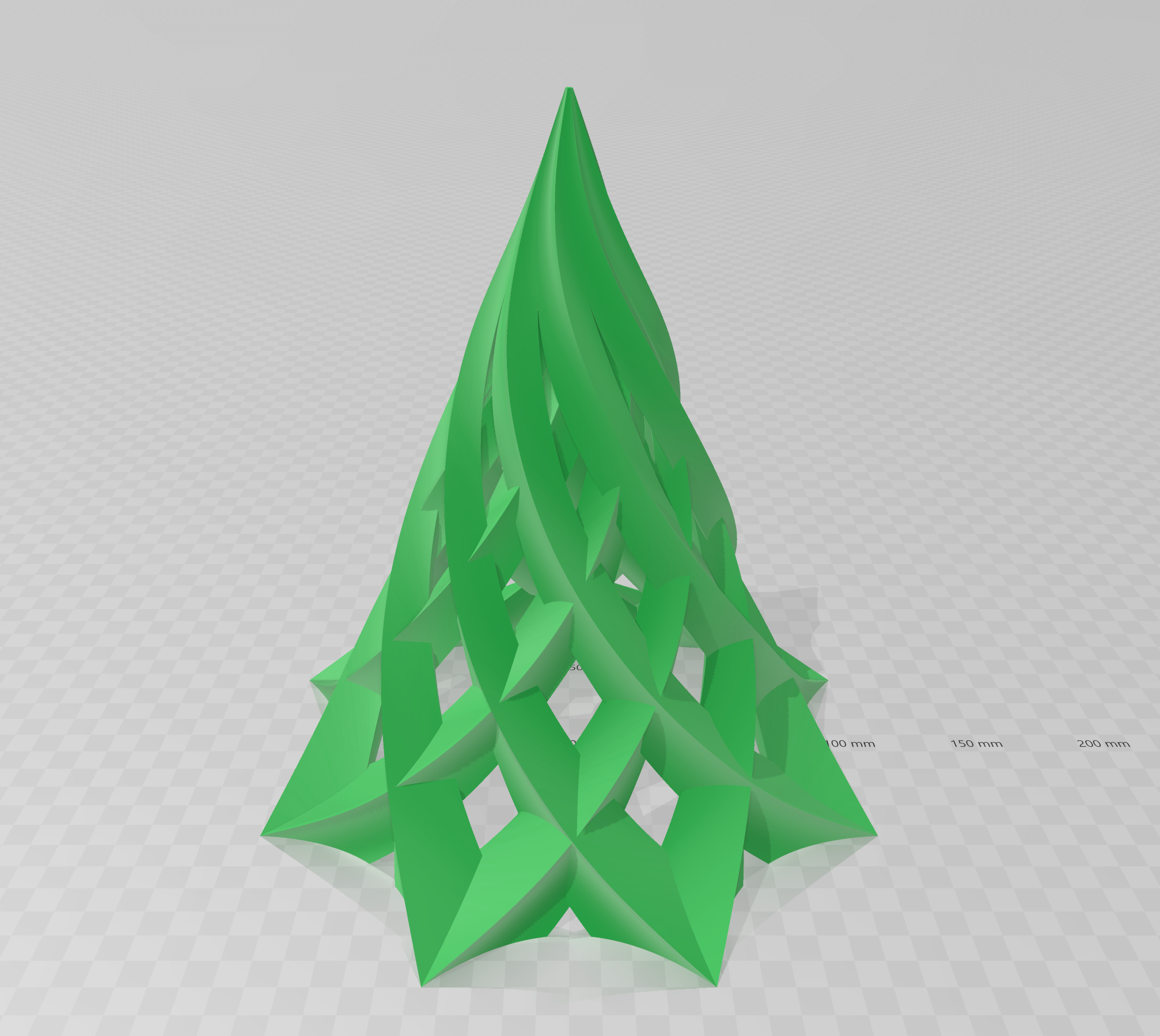 Spiral Holiday Tree par Xtagon | Téléchargez gratuitement un modèle STL ...