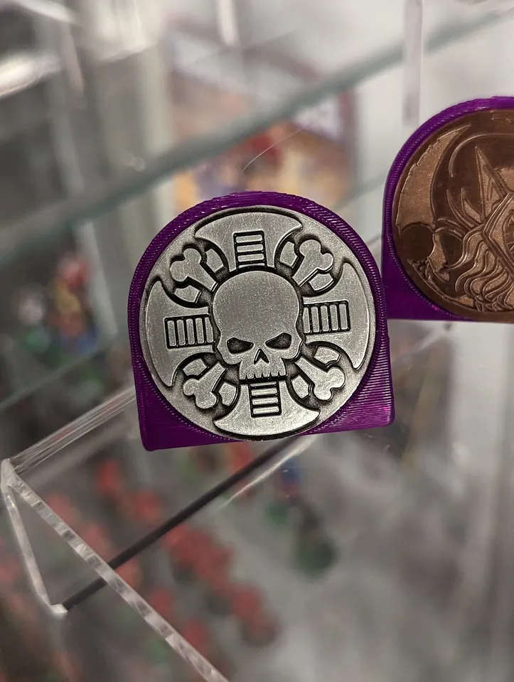 Warhammer Coin Displays by IrishRock1987 | Download free STL model ...