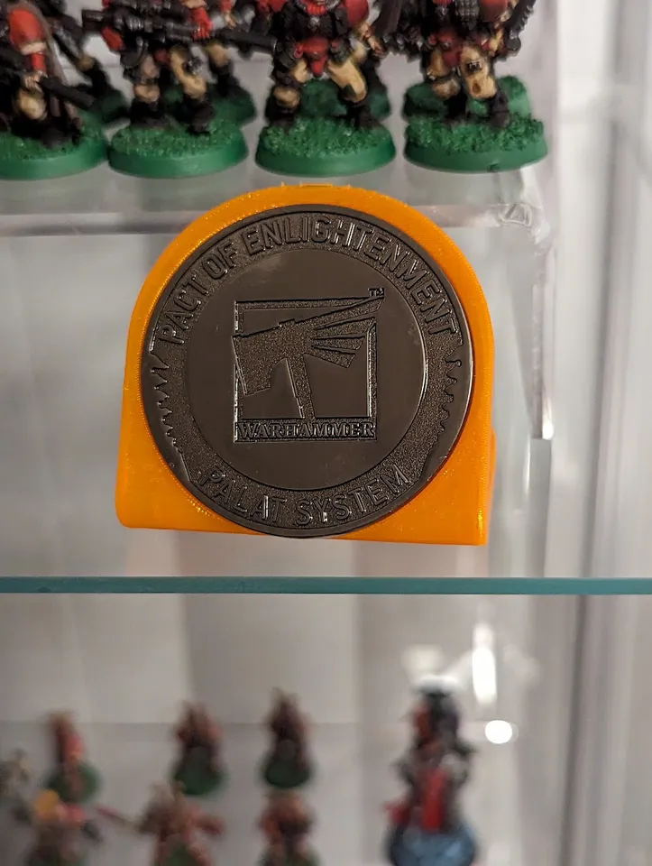Warhammer Coin Displays by IrishRock1987 | Download free STL model ...
