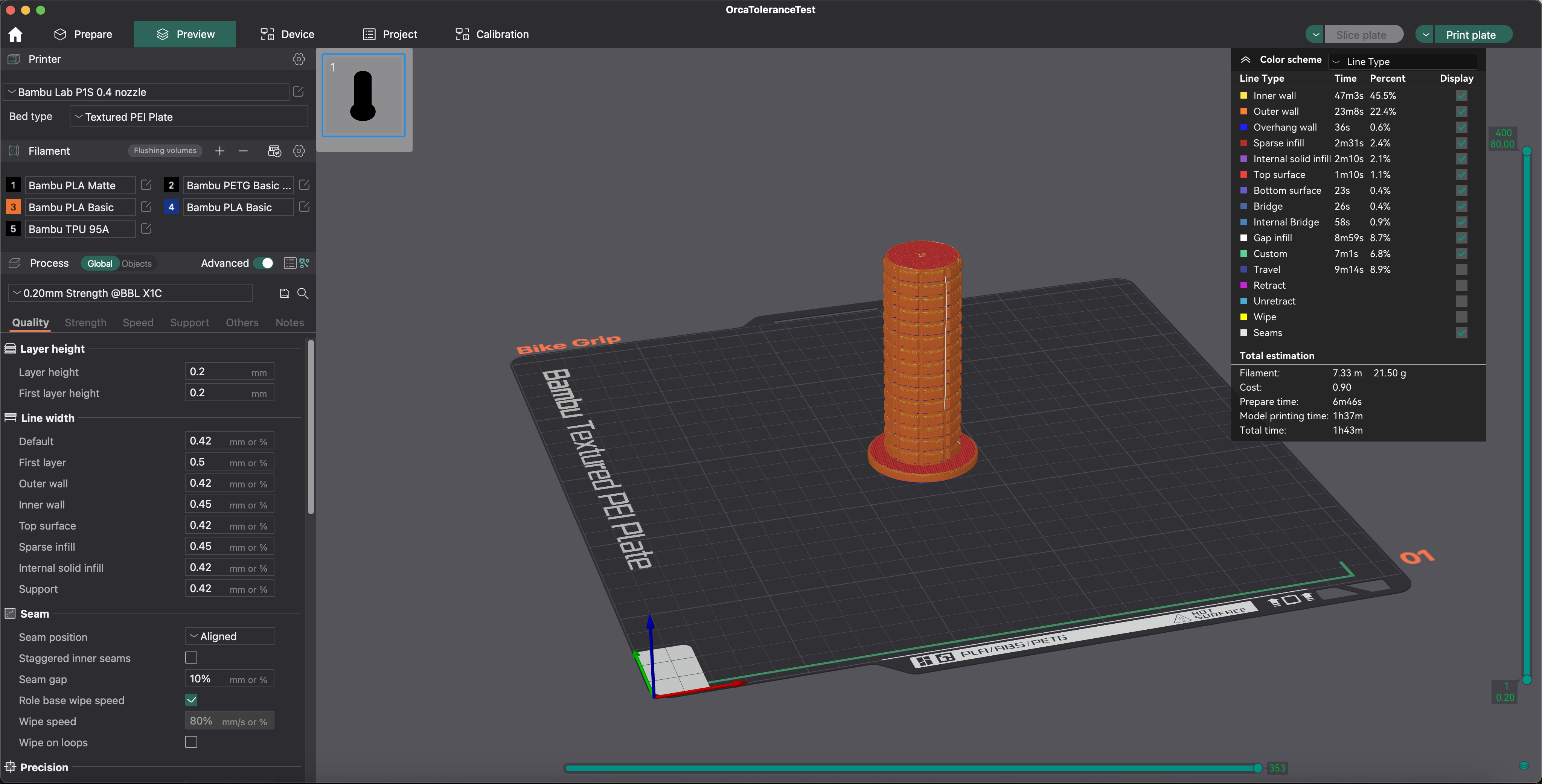 Kids Bicycle Grip by Cameron Easley | Download free STL model ...