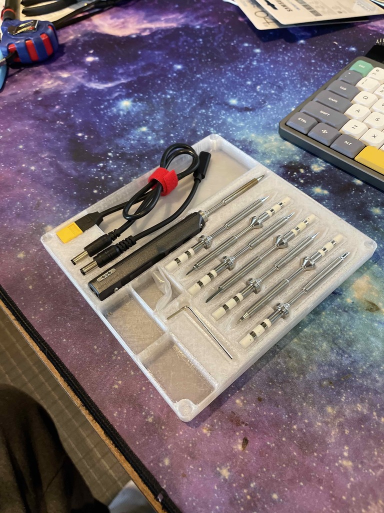 TS100 Soldering Iron Travel Case w/ Extra Tips by EddieSha | Download ...