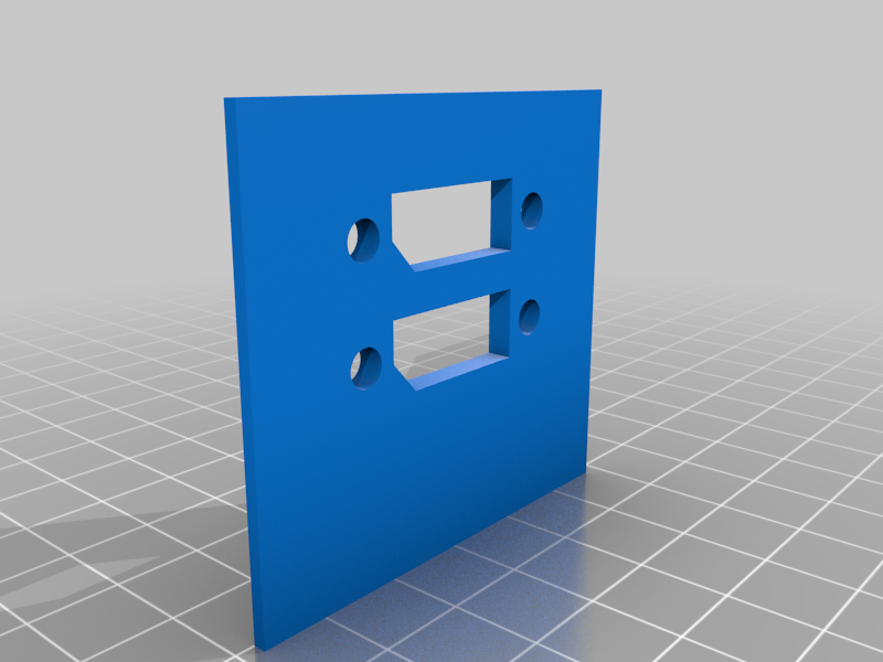 SSUPD Rear Displayport Faceplate by EddieSha | Download free STL model ...