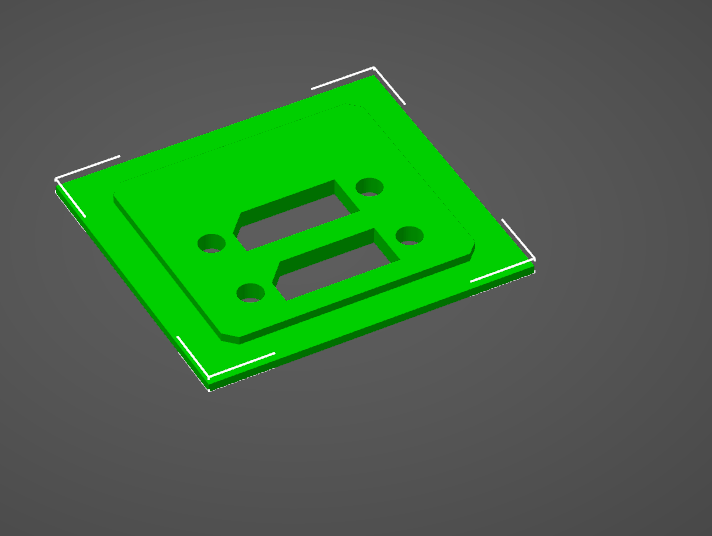 SSUPD Rear Displayport Faceplate by EddieSha | Download free STL model ...