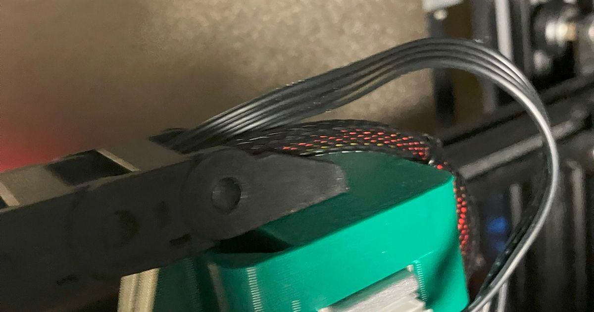 Ender 5 Micro Swiss Direct Drive Cable Chain Mount REMIX by tcarnathan ...