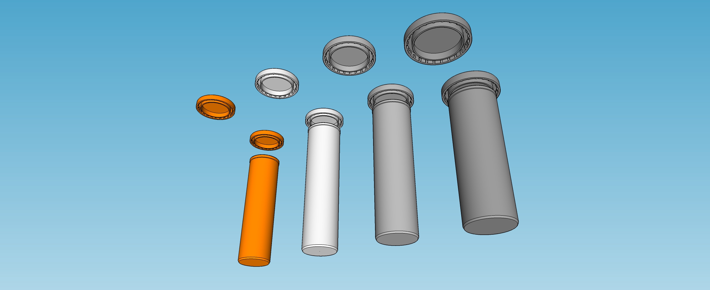 Coin Tube Weights - USD Coinage Set by Katfish Heavy Industries ...