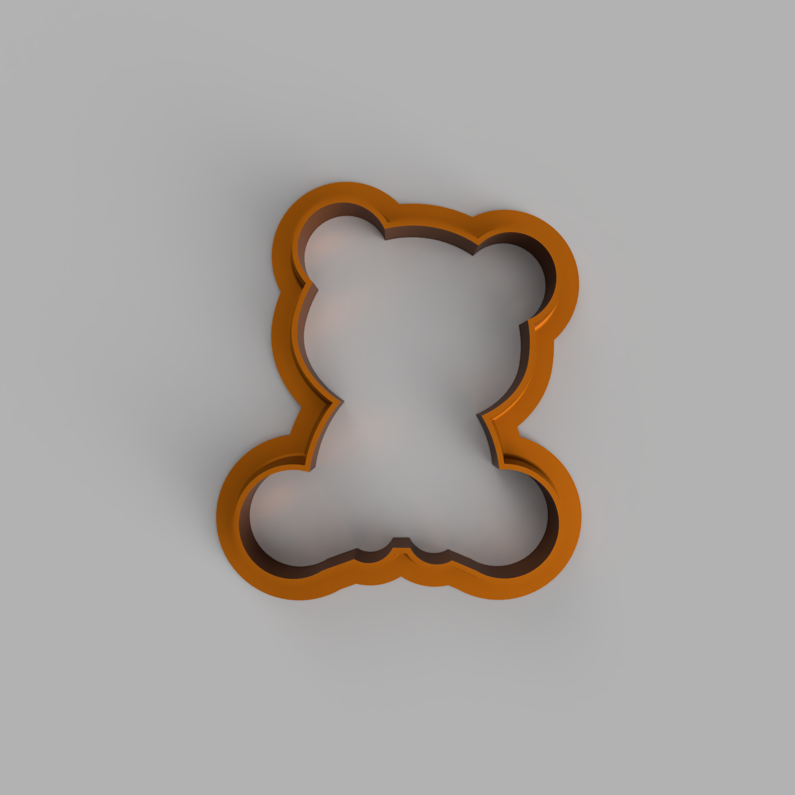 Teddy Bear Cookie Cutter by SJThreeD | Download free STL model ...