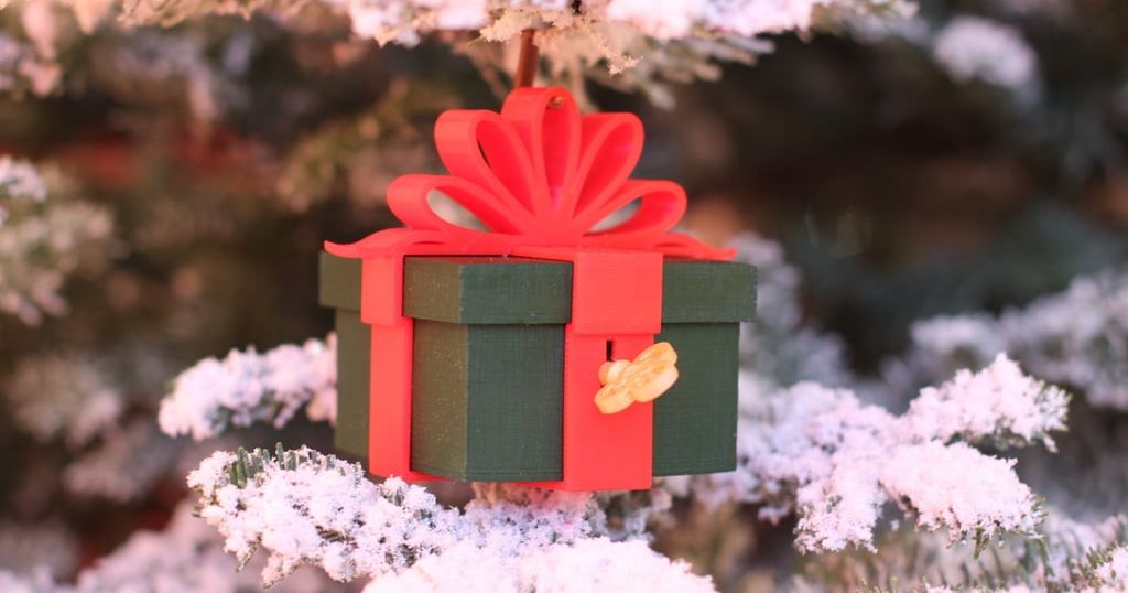 gift box ornamen lockable por maximilian | Descargar modelo STL ...