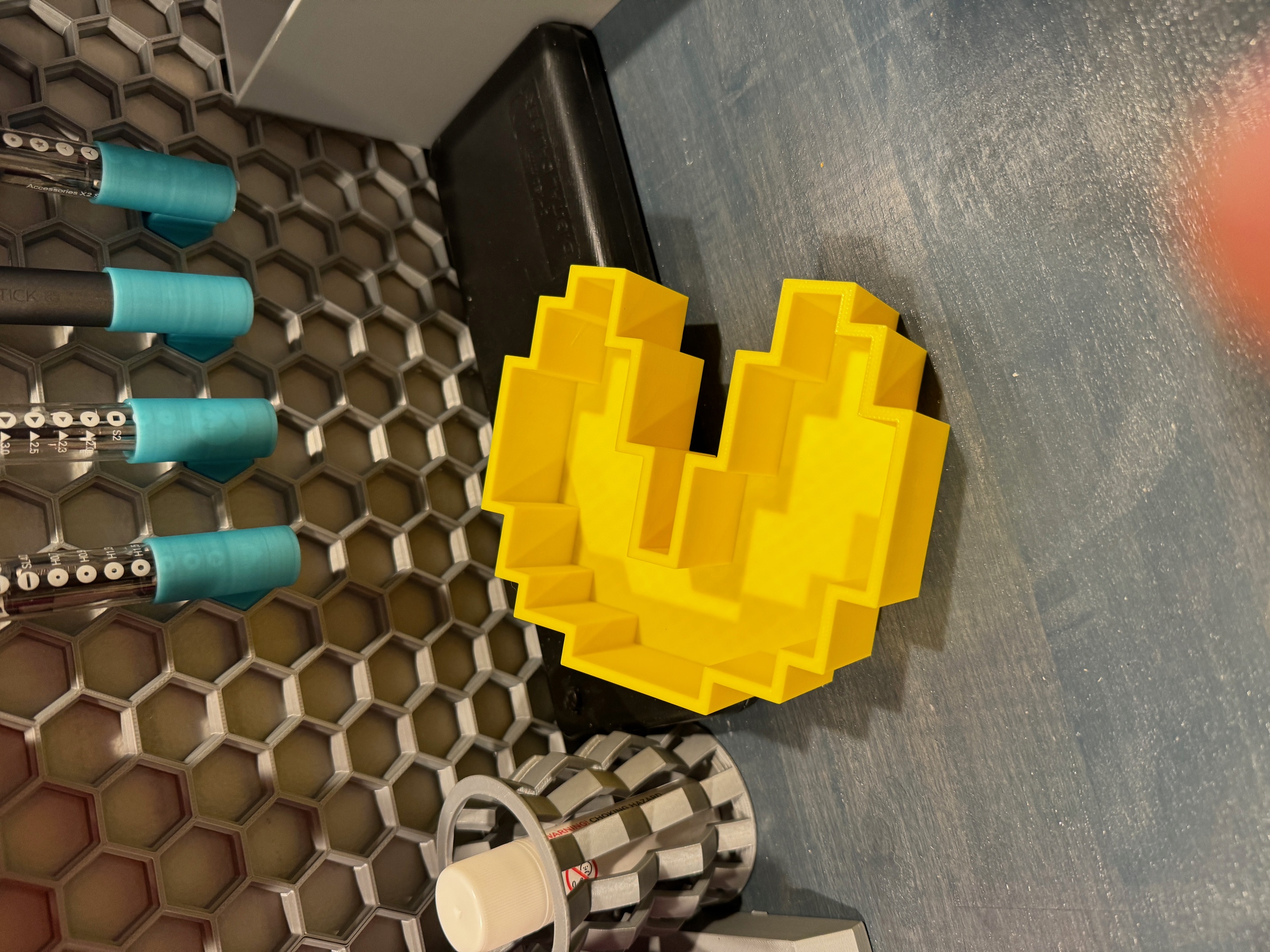 Pac Man Desk Organizer by DooRagActivity | Download free STL model ...