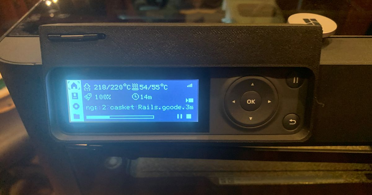 Bambu Labs (P1S) SD Card Bezel by johng | Download free STL model ...