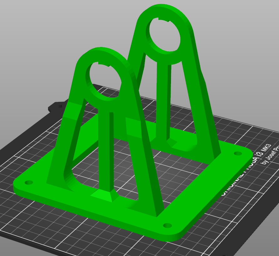 Filament Spool Winder - reinforced mid base by LinuTec | Download free ...