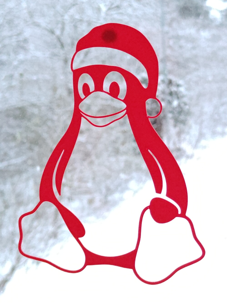 Christmas Tux's with snowflakes by Muldjord | Download free STL model ...
