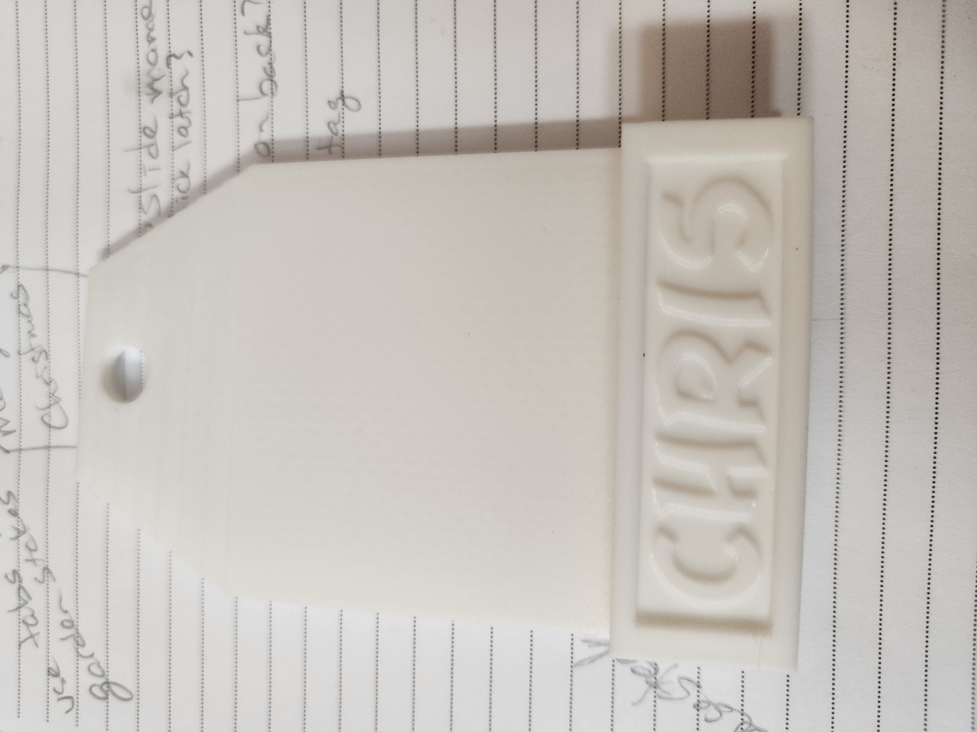 Reusable Gift Tag by KniRider | Download free STL model | Printables.com