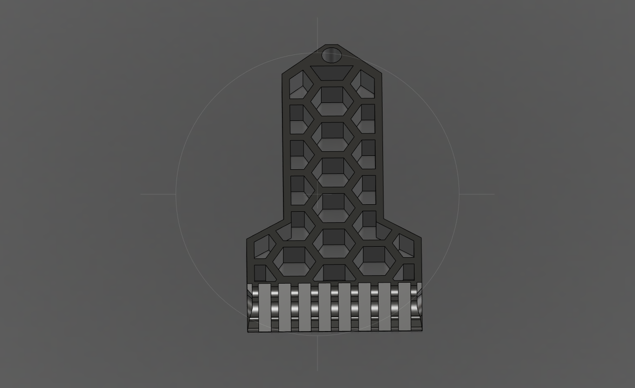 Ice Scraper Hex Pattern by Venture_3D | Download free STL model ...