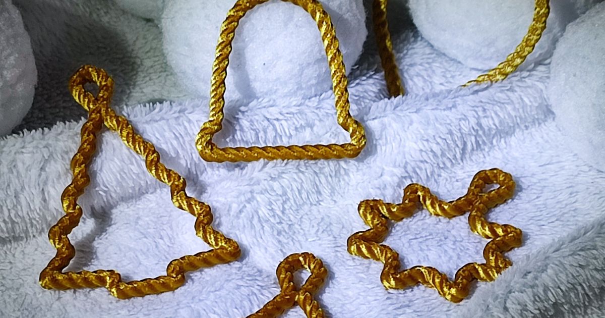 Christmas Rope Pendant Collection - 10 Designs !!! by Maker81 ...