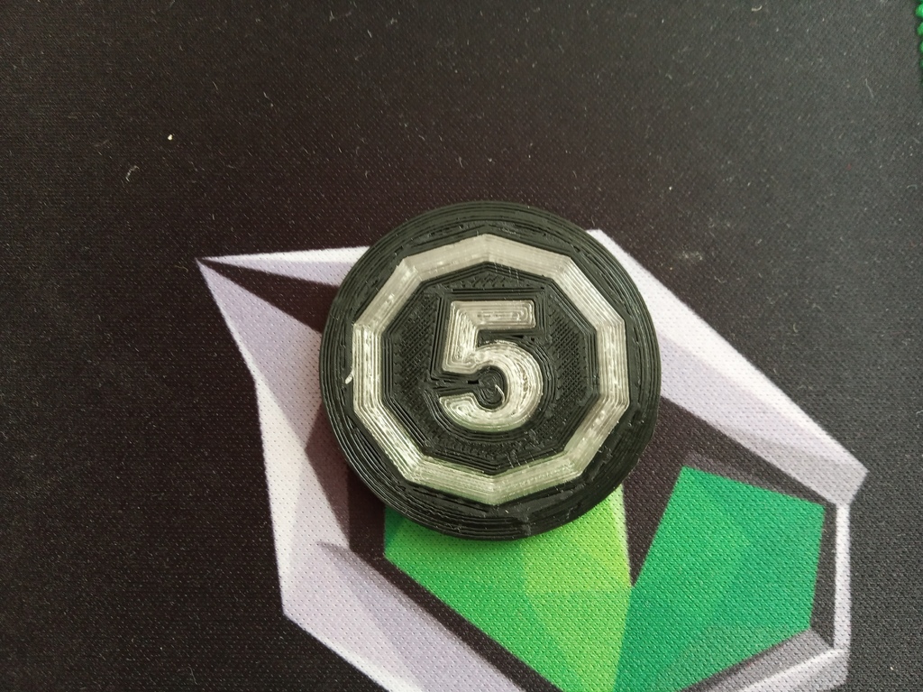 2 Colour Poker Chips by eltchamp | Download free STL model | Printables.com