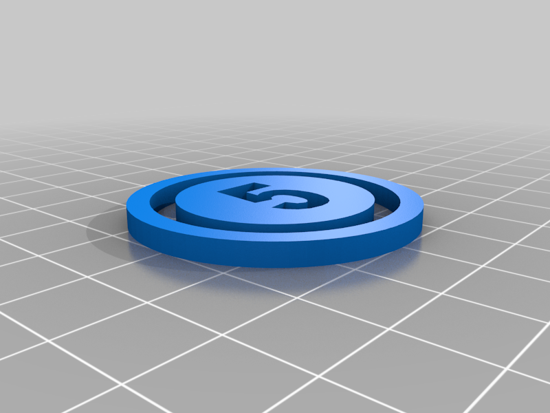 2 Colour Poker Chips by eltchamp | Download free STL model | Printables.com