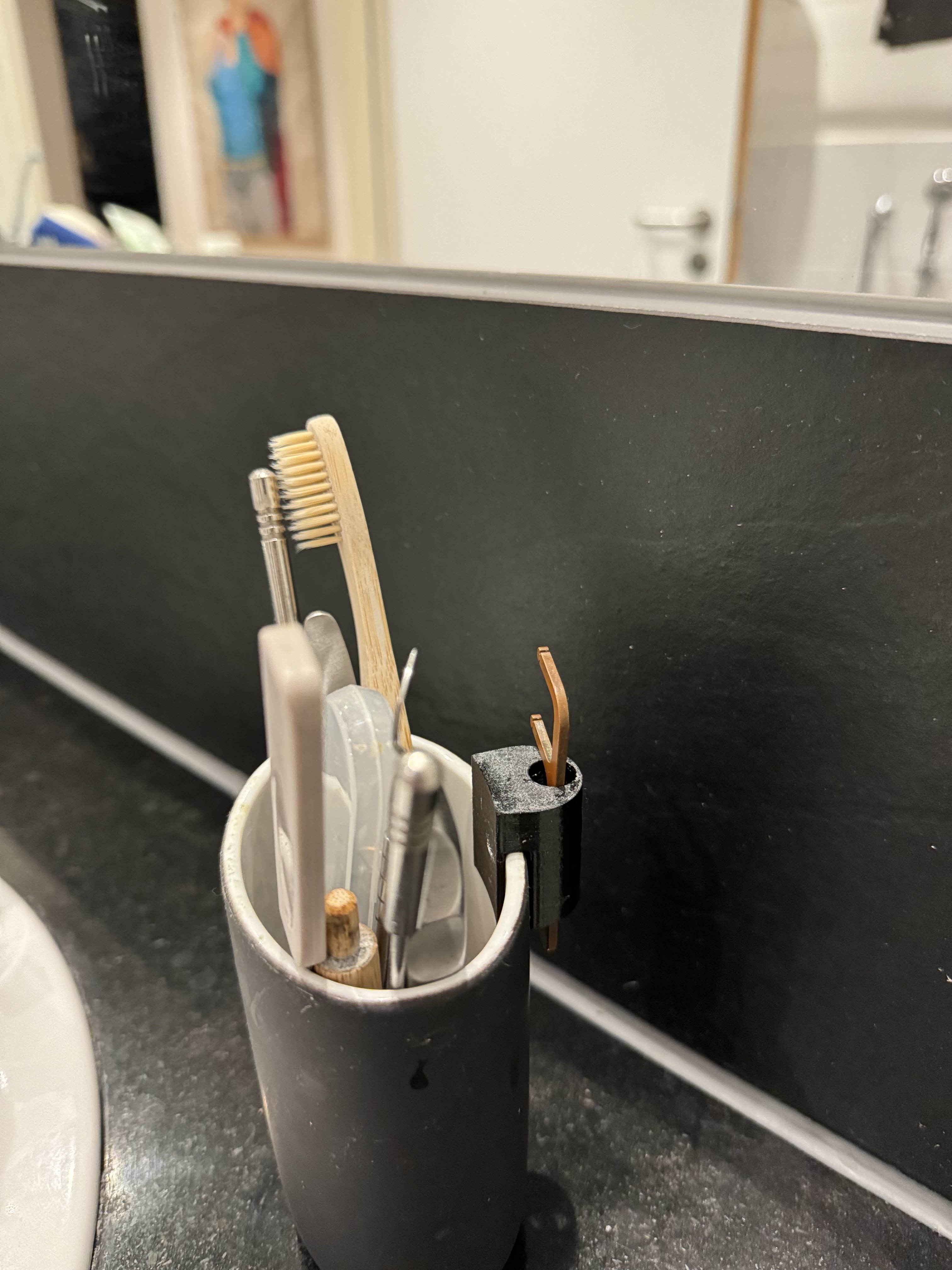 IKEA EKOLN toothbrush holder dental floss holder by Bastelsaal ...