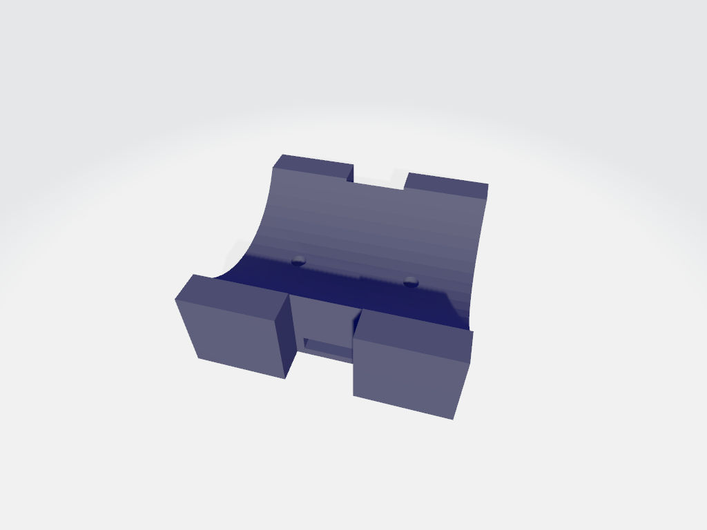 pipe holder with cable tie by hilch | Download free STL model ...