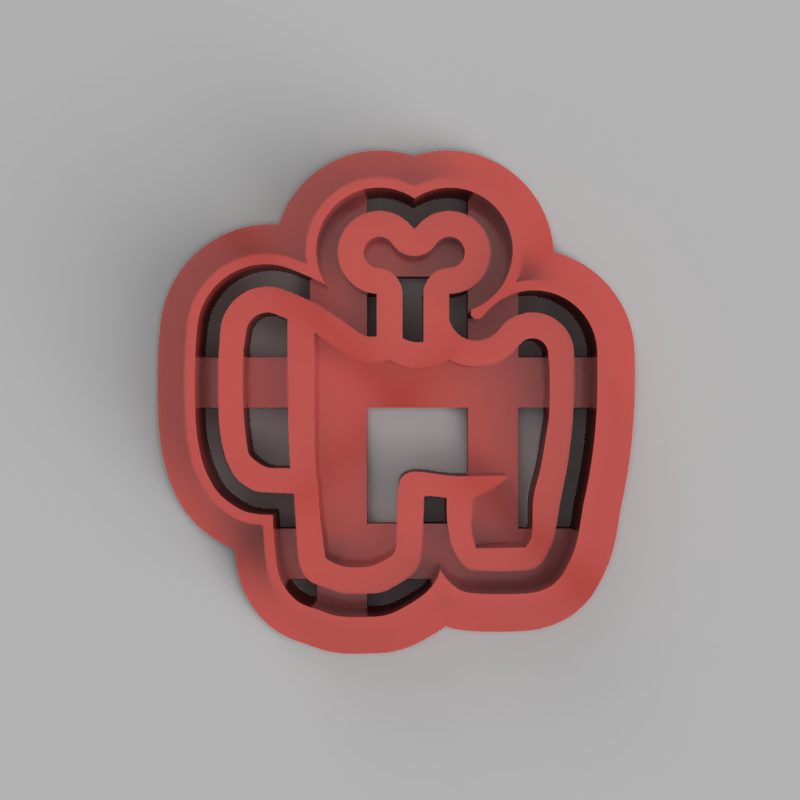 Among Us Dead Crewmate Cookie Cutter by SJThreeD | Download free STL ...