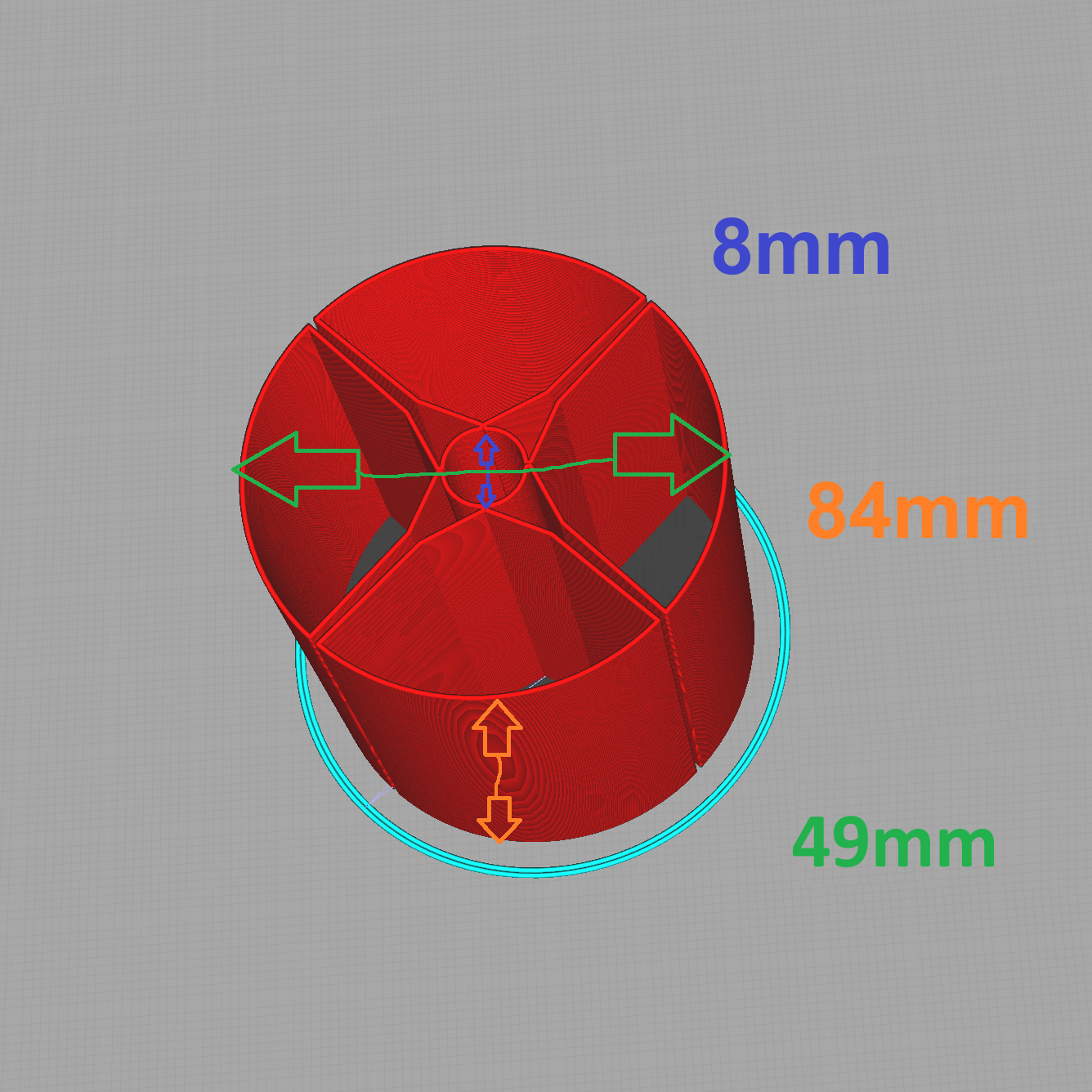 spool vase mode v4 by Laurent Taz | Download free STL model ...