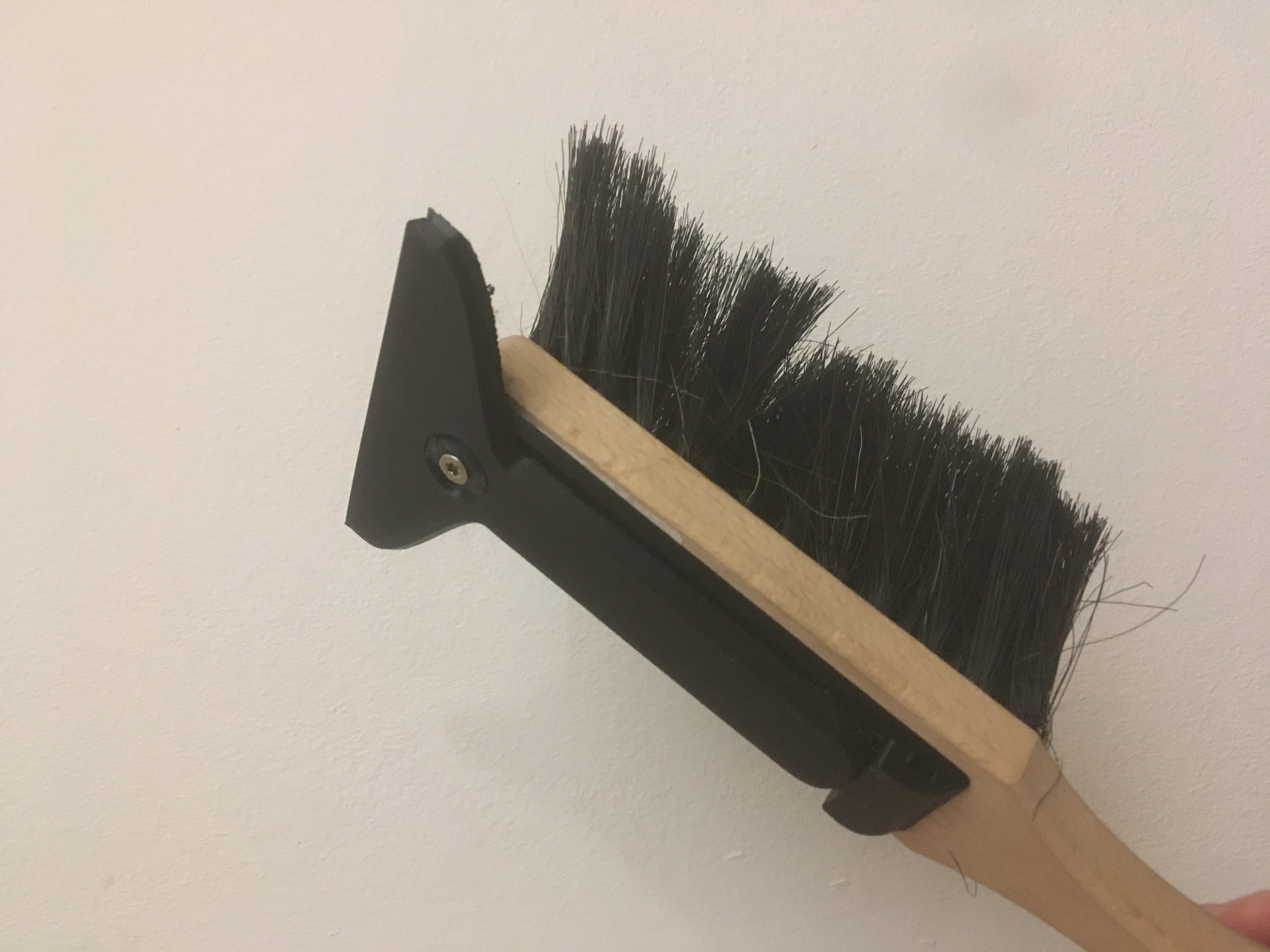 Two sided ice scraper for broom by Themannest | Download free STL model ...