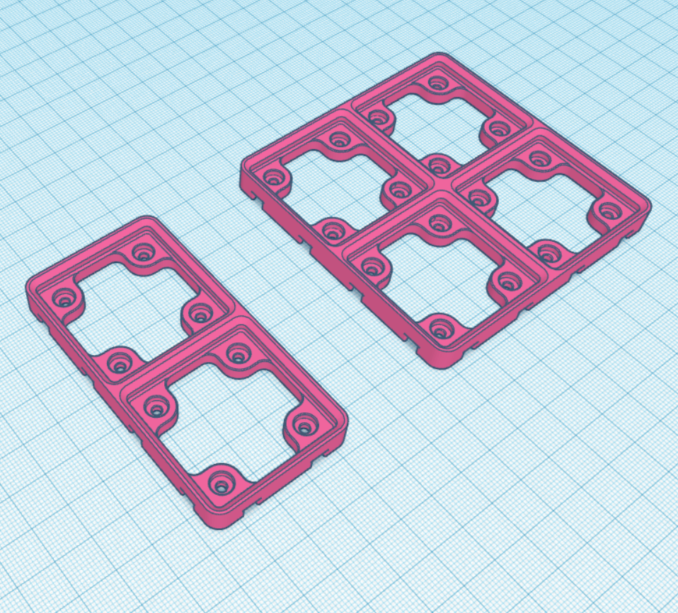 Inset/Female Dovetail Gridfinity Base - Short V2 by sprint_9 | Download ...
