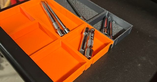 Modular Tray System - Connects together - Different Sizes by 4D Maker ...