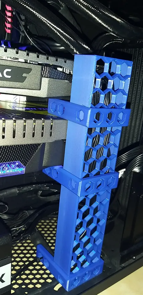 Universal GPU Sag Support Holder Cable Cover Manager by Maxter3D ...