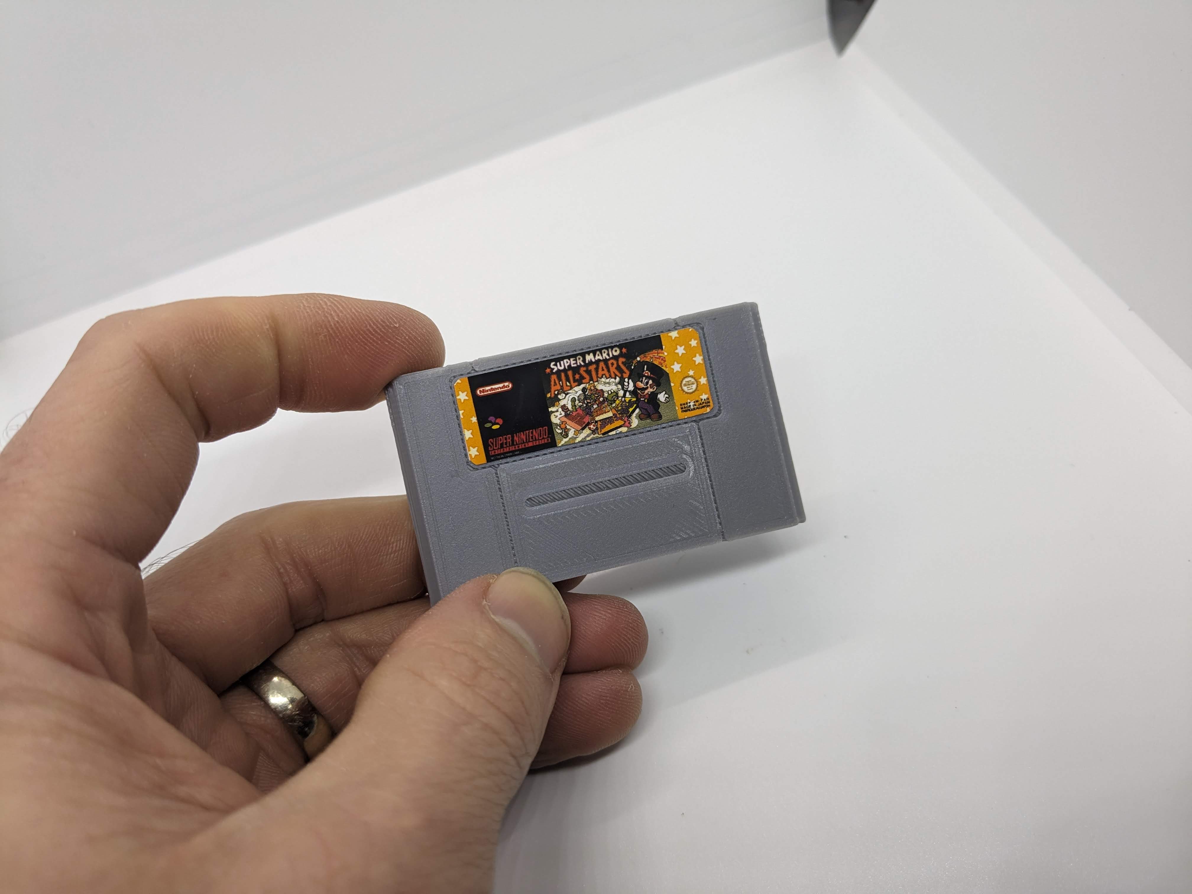 SNES GBA cart EUR by facelesstech | Download free STL model ...