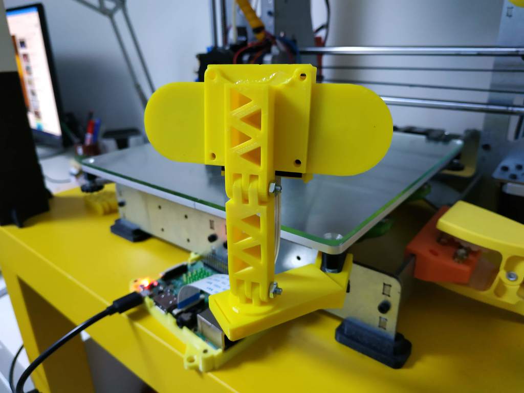 Ir Pi Camera Arducam Mount On Heatbed By Cristian Coco Download Free Stl Model