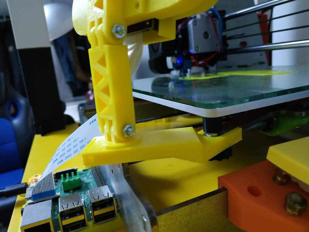 Ir Pi Camera Arducam Mount On Heatbed By Cristian Coco Download Free Stl Model