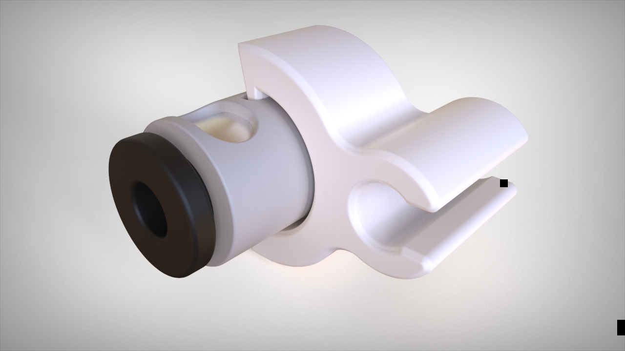 Ergo PTFE Tube Clip by Jorge | Download free STL model | Printables.com
