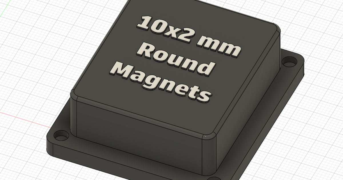 Magnet Storage - Additional Sizes by KnoppersDE | Download free STL ...