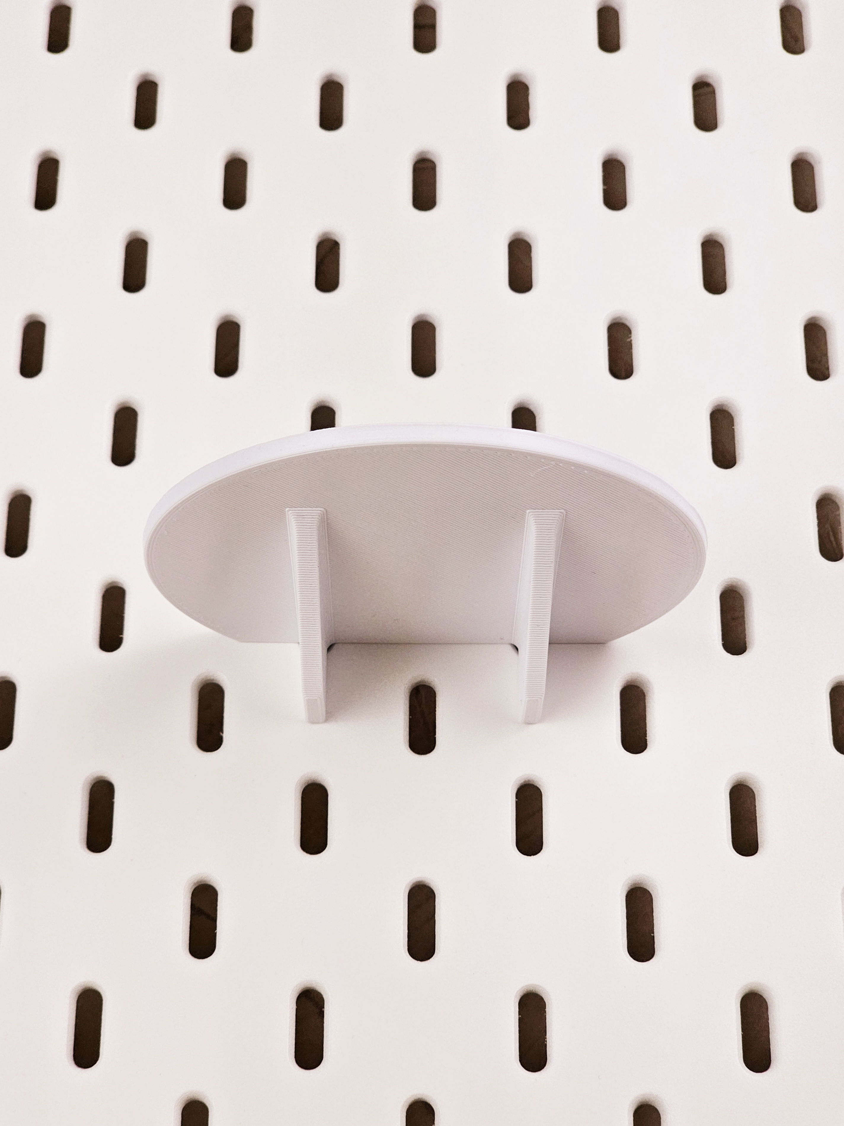 Round Shelf for Ikea Skadis/Uppspel Pegboards 100mm Diameter by ...
