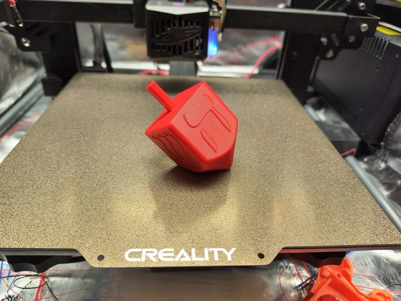 Dreidel and Launcher for Hannukah by Michael F | Download free STL ...