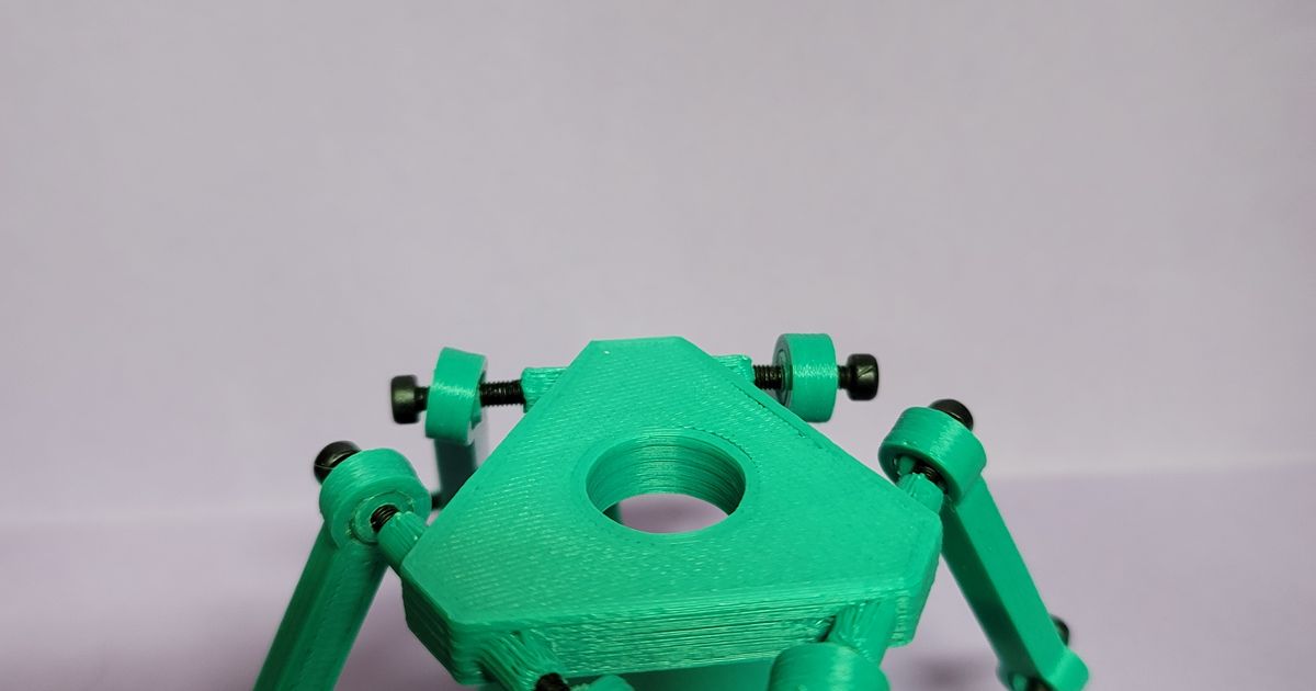 Mini Delta Robot by Cyanic | Download free STL model | Printables.com