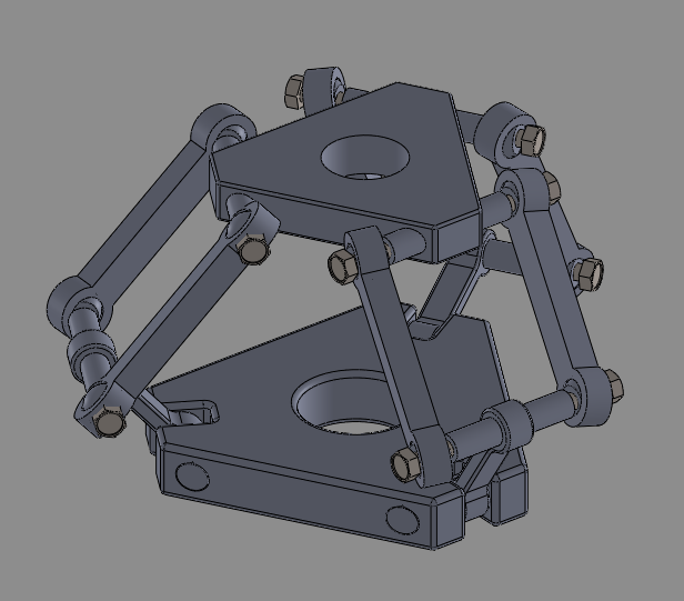 Mini Delta Robot by Cyanic | Download free STL model | Printables.com
