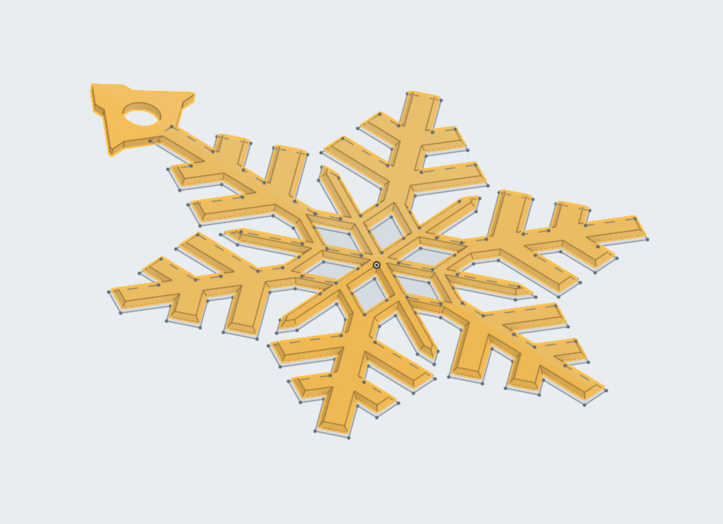 Snowflake by Misakplak | Download free STL model | Printables.com
