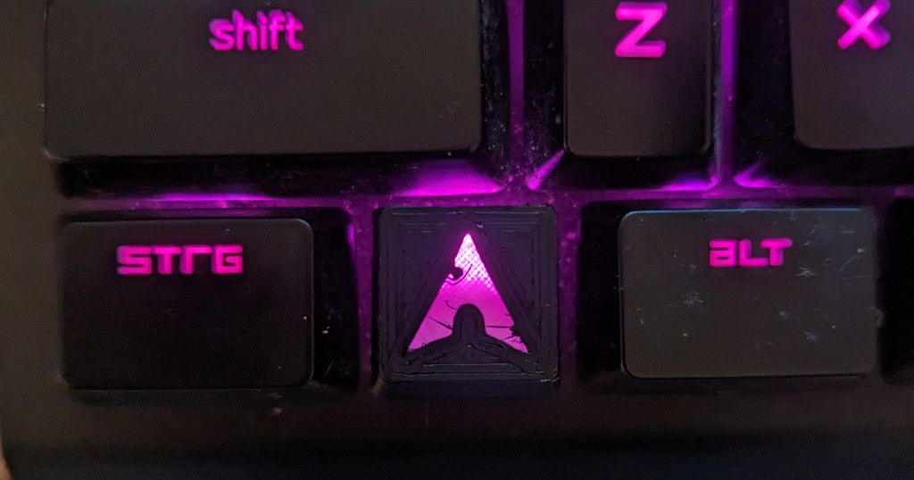 Keycap Linux Distro Logos by JohnDoe993 | Download free STL model ...