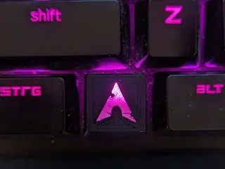 Keycap Linux Distro Logos - Arch, Ubuntu, Manjaro, Mint, SteamDeck by ...