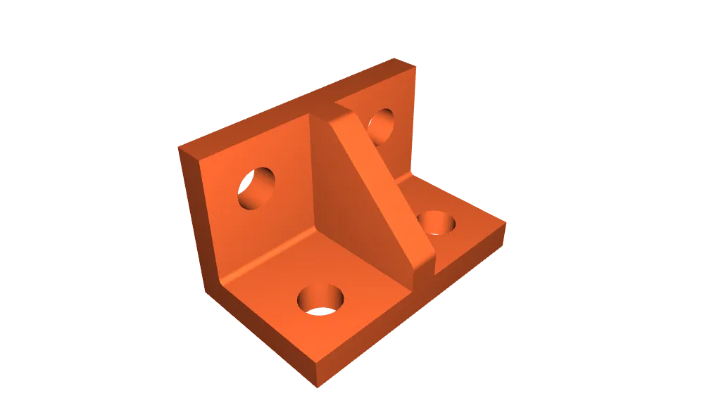 Panel Support L Bracket by syclonefx | Download free STL model ...