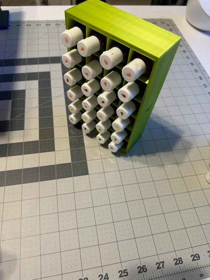 Food Coloring Organizer by Baughb | Download free STL model ...