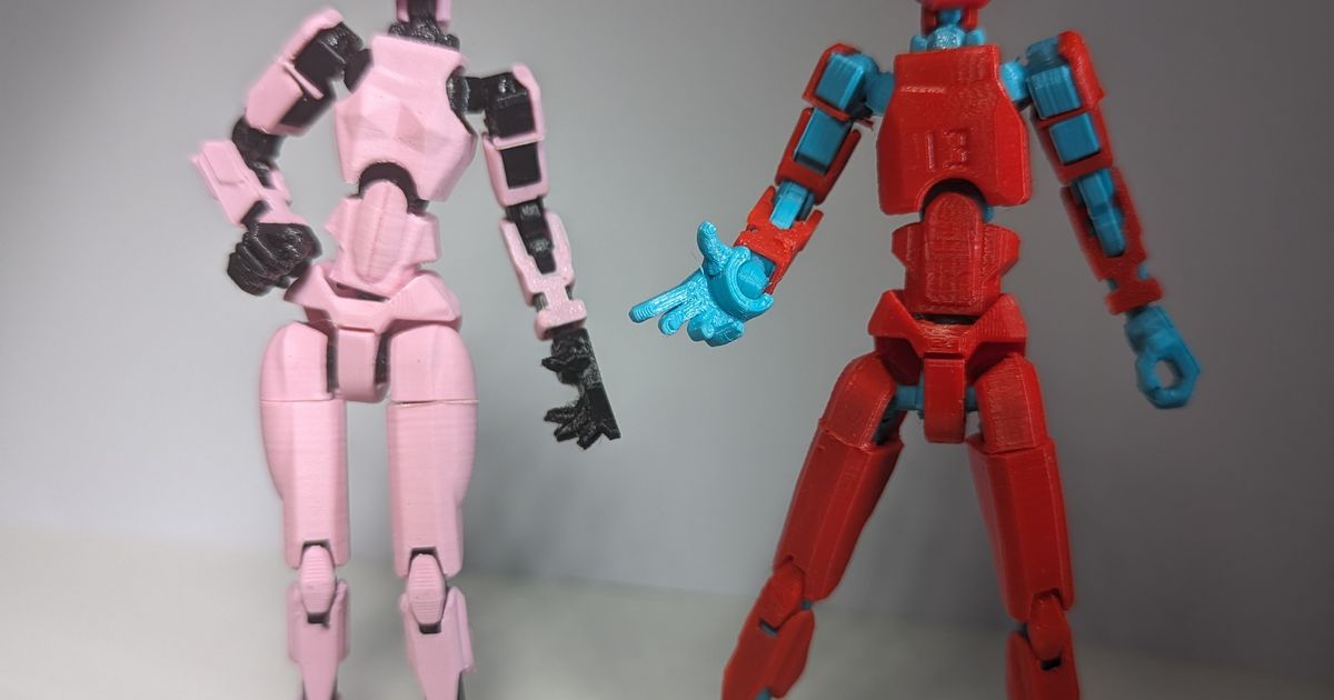 Dummy 13 Type-F by Keyar Cabico | Download free STL model | Printables.com