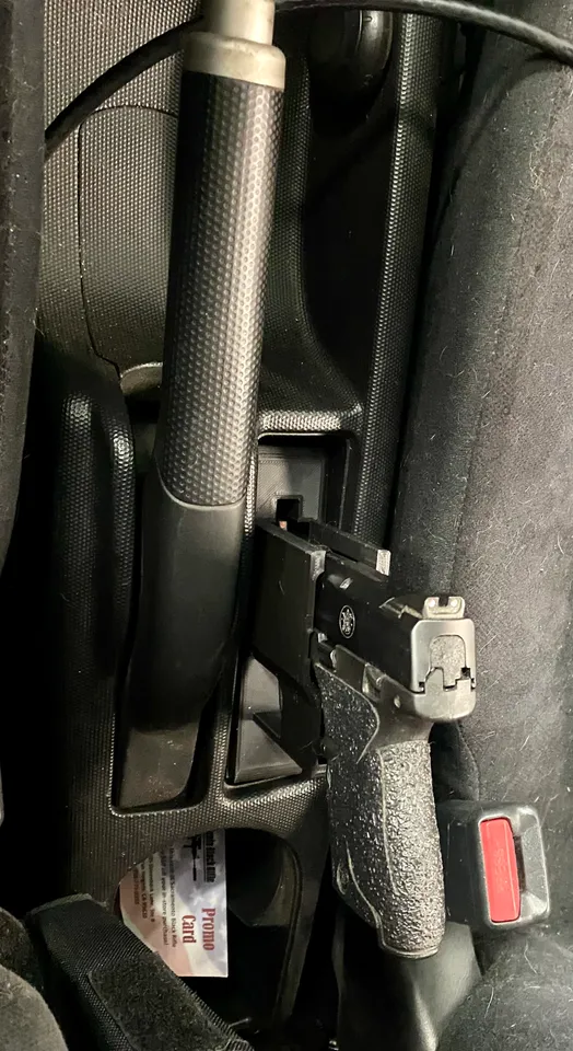 S&W Shield Center Console Holster adapter for 2007-2008 Honda Fit by ...