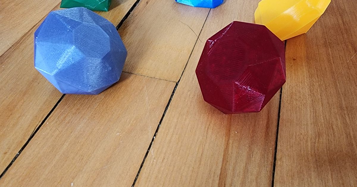 Set of Spyro Gems by rainbowkrash | Download free STL model ...