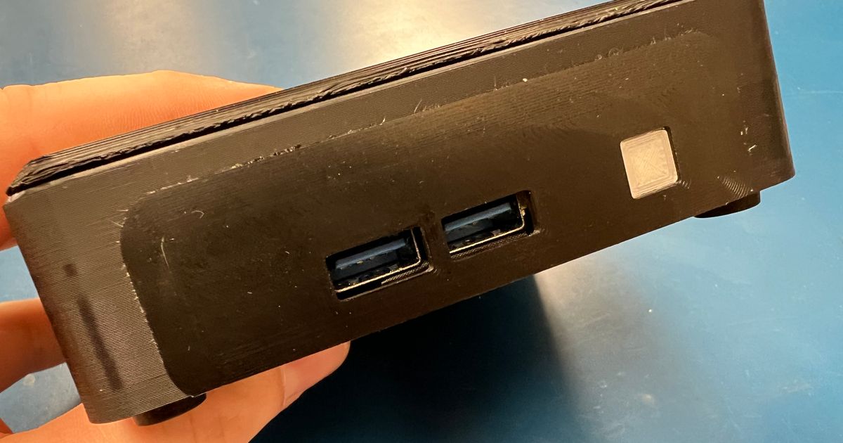 Intel NUC7i5 Enclosure by Douglas Calabrese | Download free STL model ...