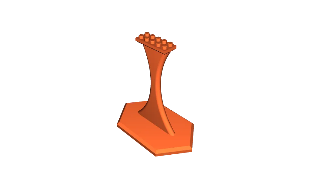 Lego Ship Stand (Tall) by Irvin1251 | Download free STL model ...