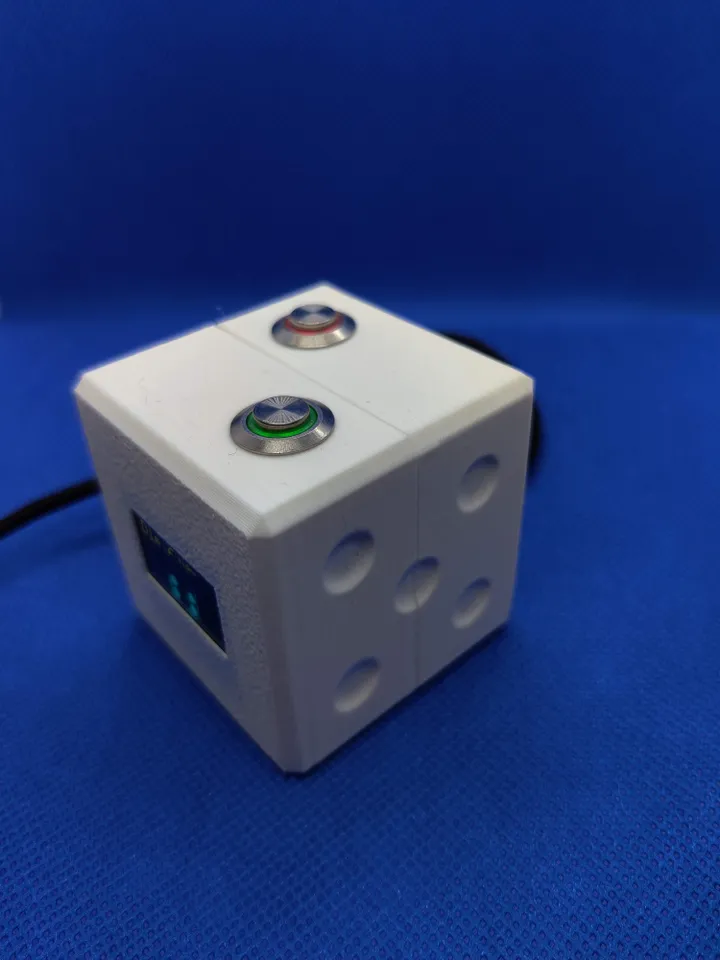 Electronic Dice by Dsk001 | Download free STL model | Printables.com