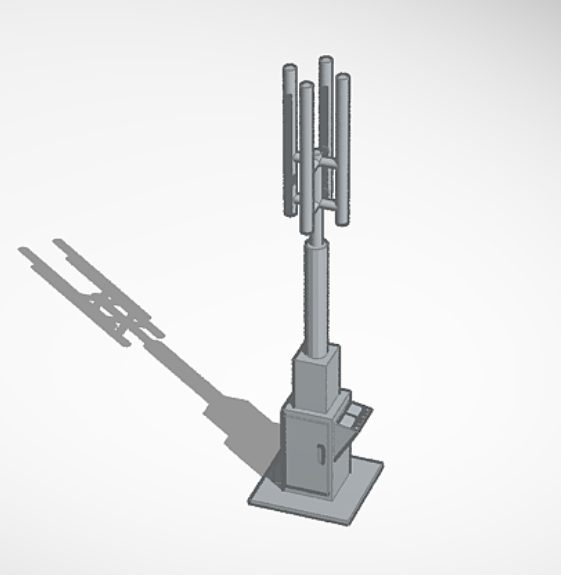 Radio Relay Tower 32mm by Lord_Vejlin | Download free STL model ...